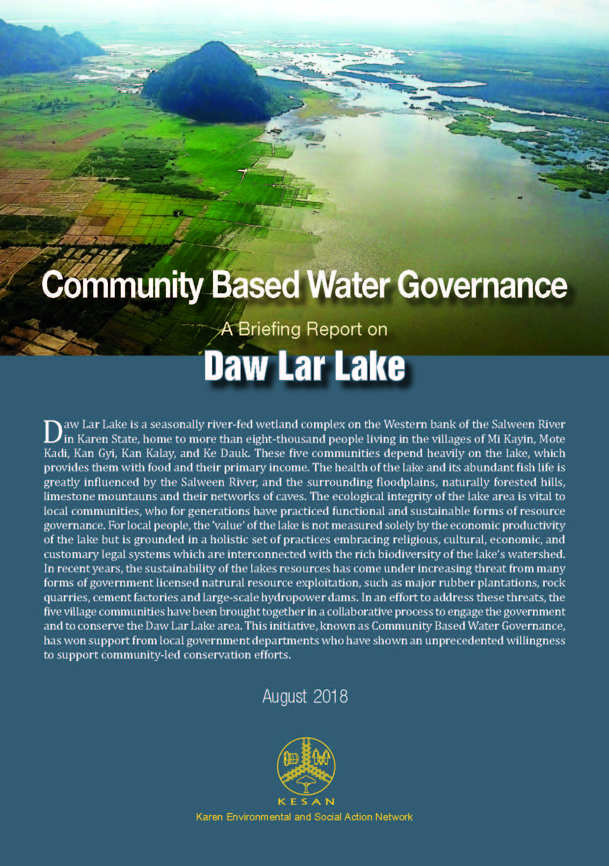 Community Based Water Governance: A Briefing Report on Daw Lar Lake
